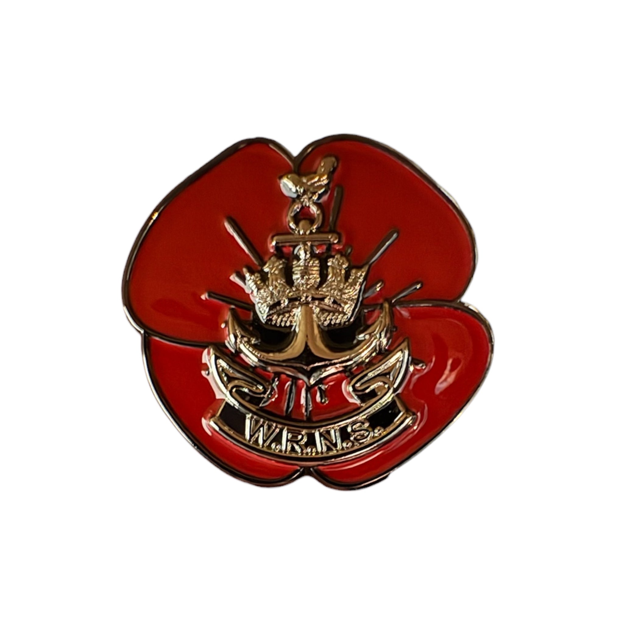 WRNS Poppy Lapel Pin – Royal Navy Shop