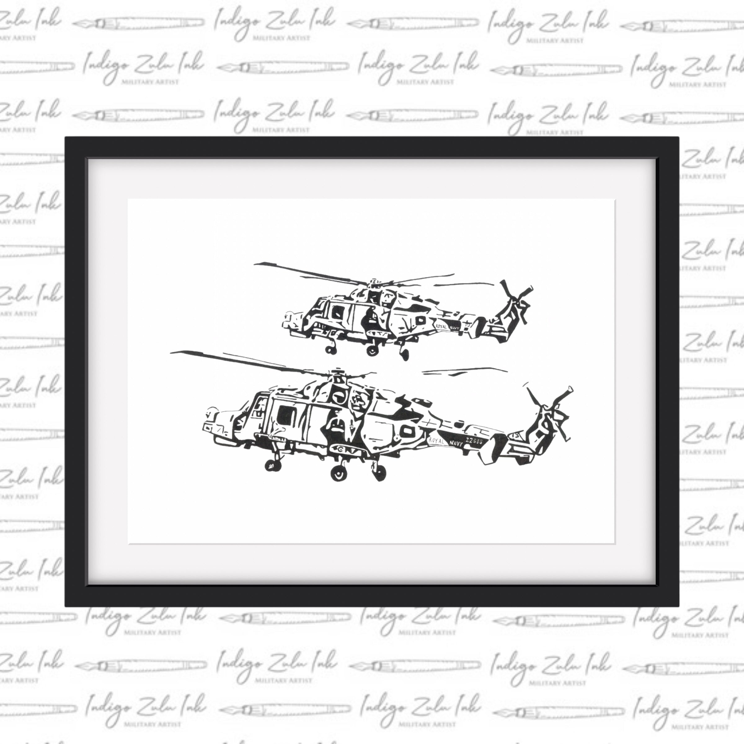 825 NAS - INDIGO ZULU INK – Royal Navy Shop