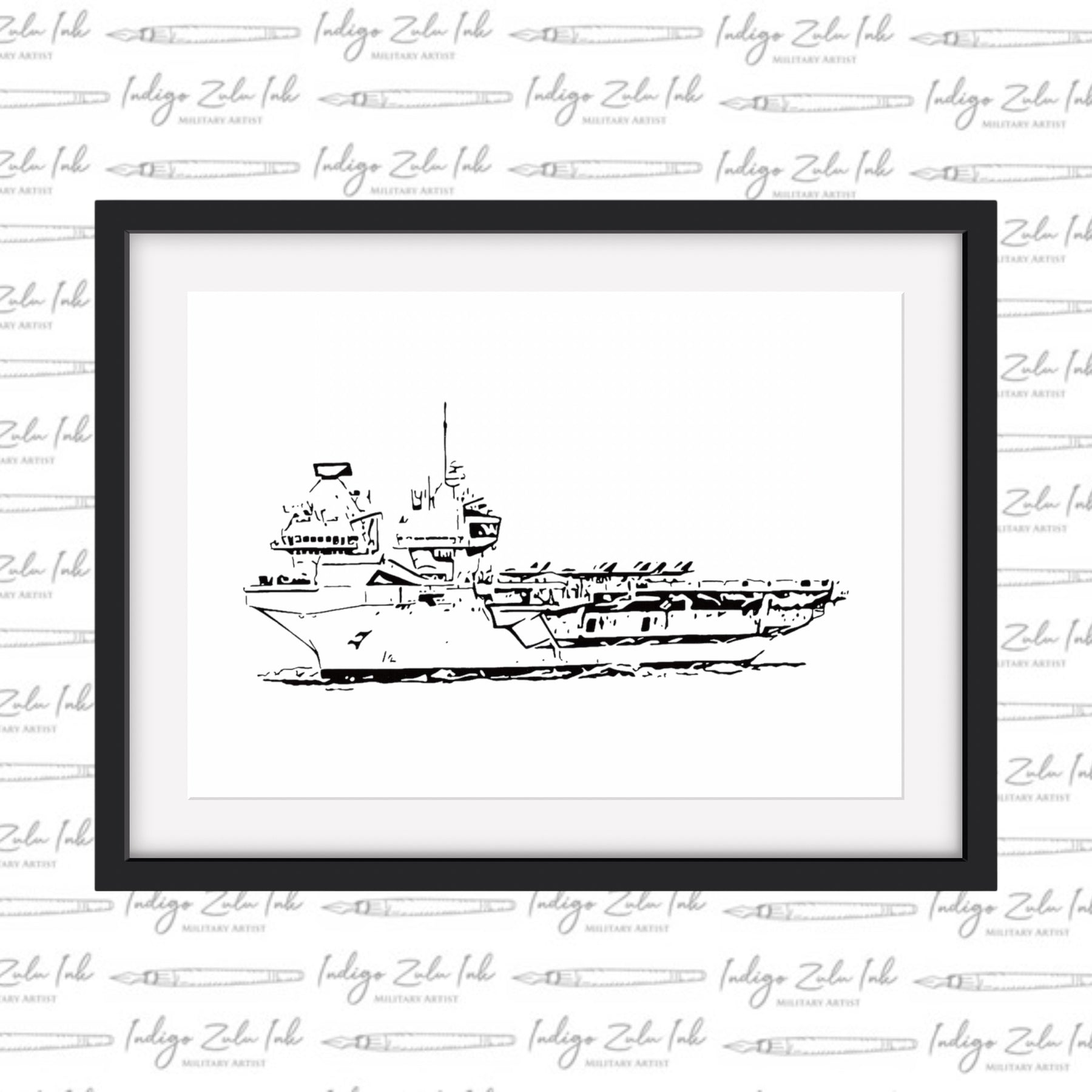 Illustrious Lady - INDIGO ZULU INK – Royal Navy Shop